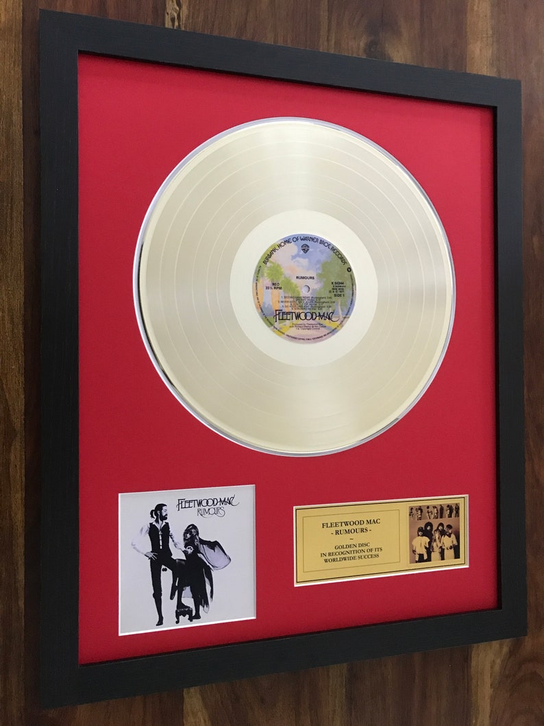 Fleetwood Mac Rumours Golden Disc LP Record Album - Etsy