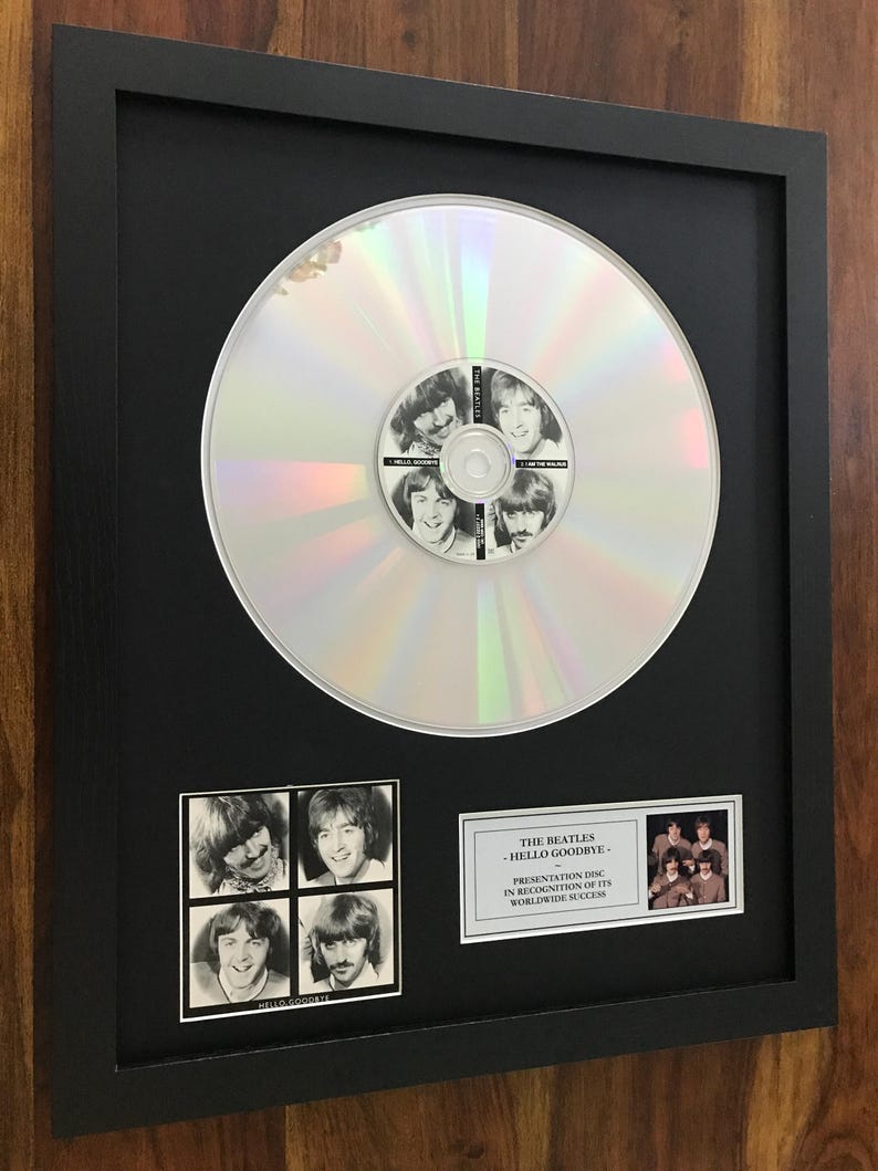 The Beatles Hello Goodbye CD Replica Presentation Disc - Etsy