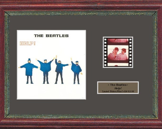 Help! the Beatles Framed Original 35mm Mini Film Cell - Etsy