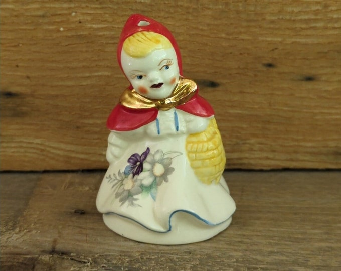 Vintage Ceramic Little Red Riding Hood Pie Bird Vent - Etsy