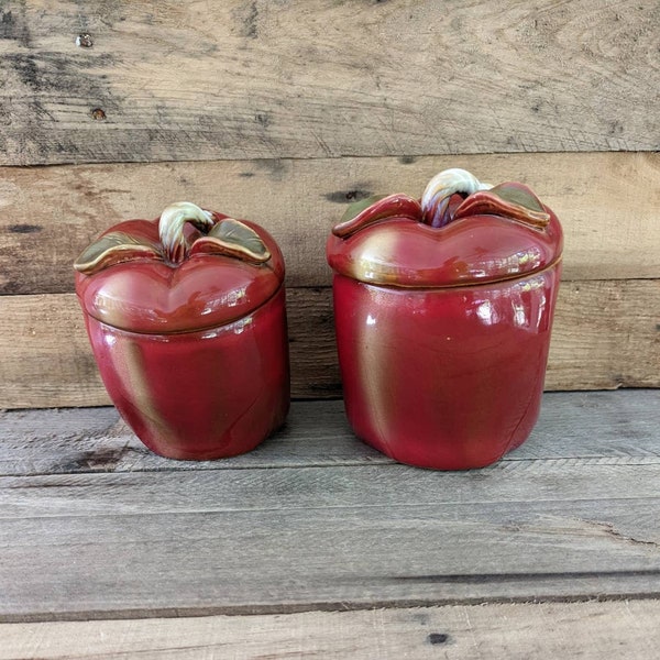 Apple Canisters - Etsy