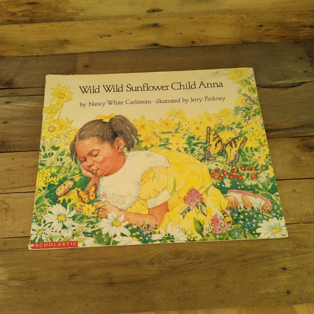 Vintage 1991 Wild Wild Sunflower Child Anna Published by - Etsy