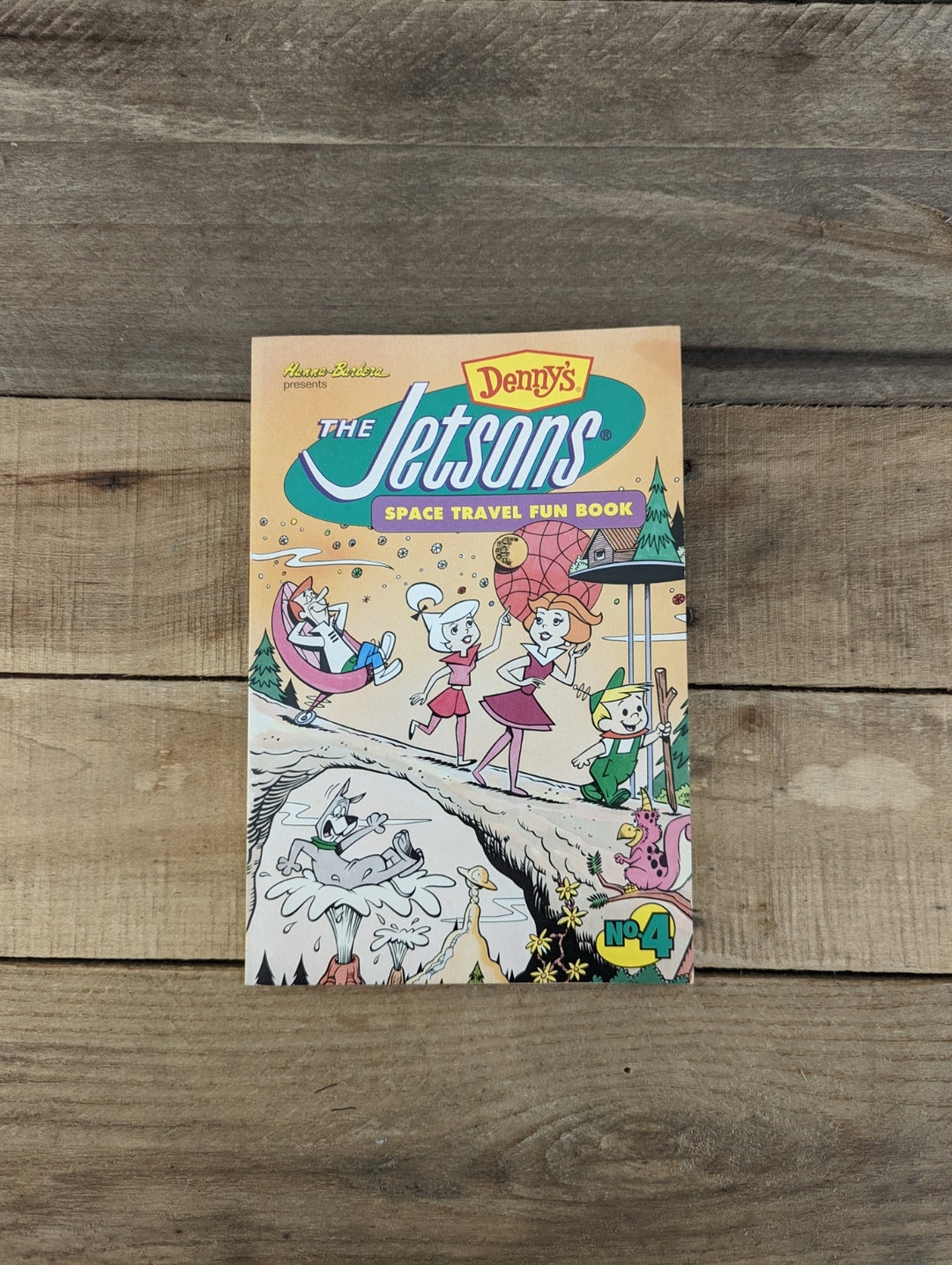 Vintage 1992 Denny's Hanna-barbera Presents the Jetsons Space Travel ...