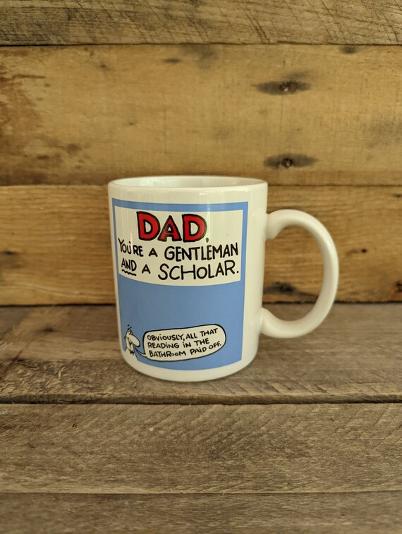 Hallmark Cards Shoebox Greeting Dad Mug / Dad Gentleman | Etsy