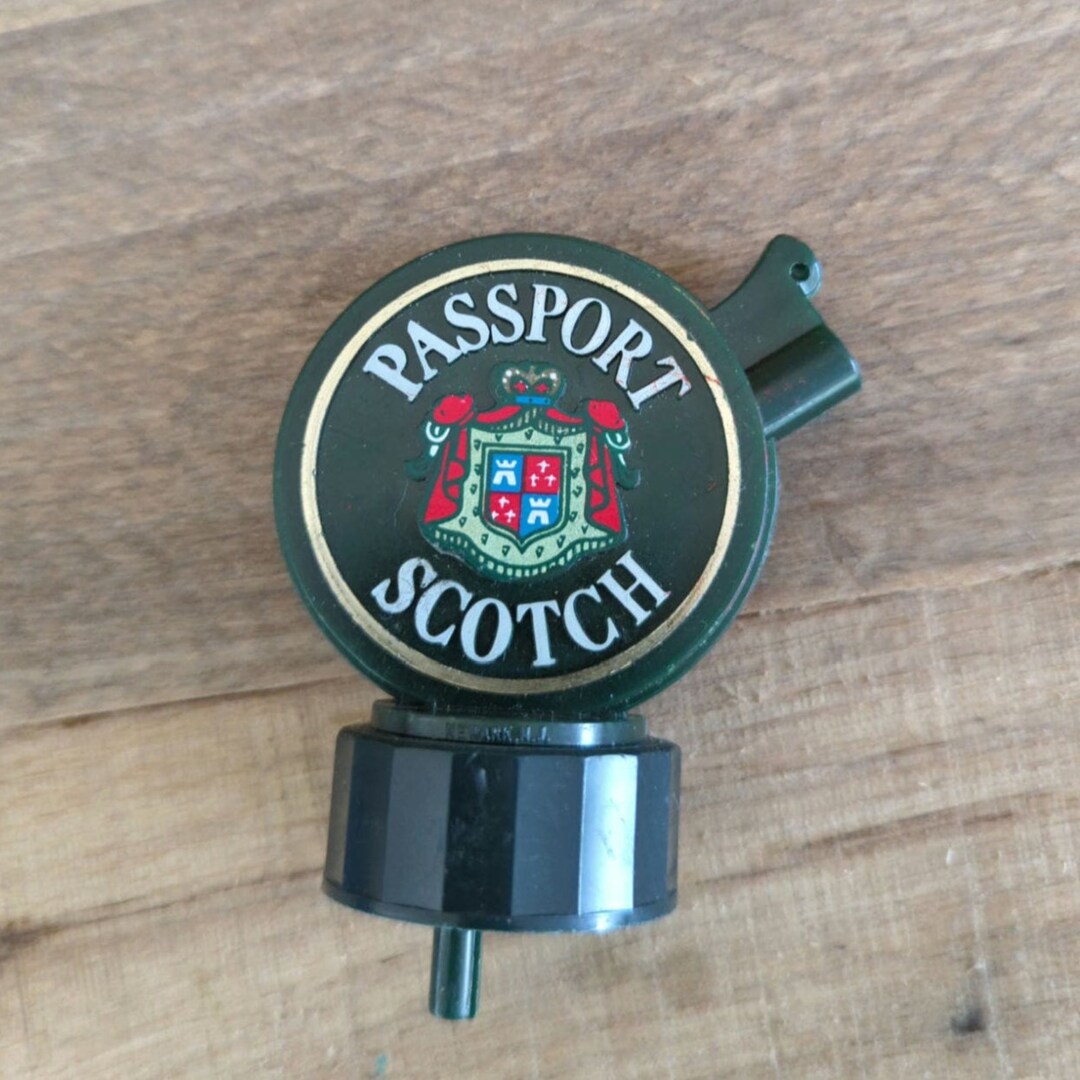 Vintage Passport Scotch Whisky Bottle Plastic Pourer Spout NO Flap - Etsy