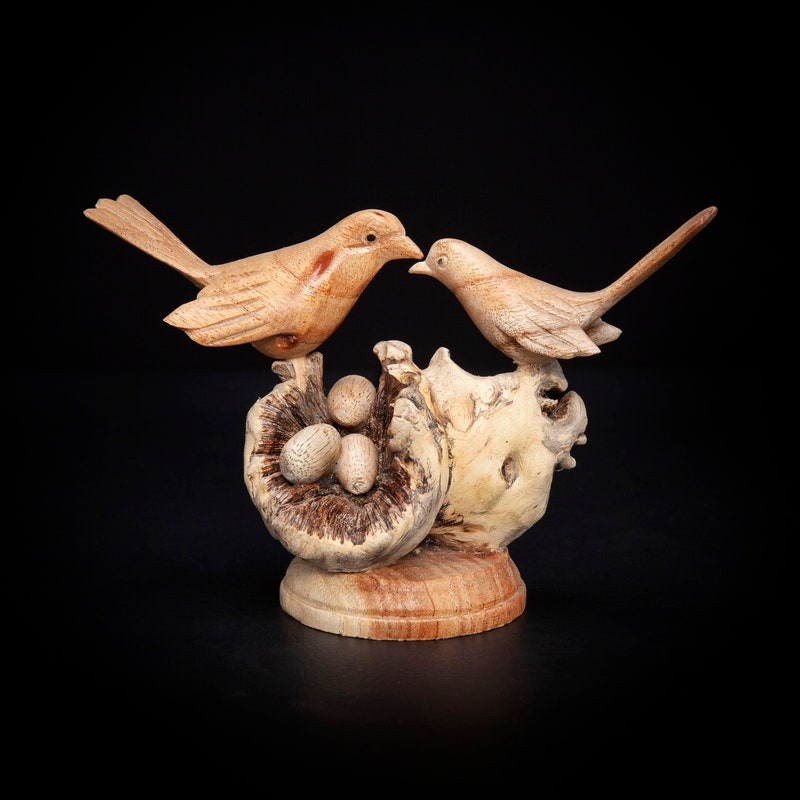 Bird Wood Carving - Etsy