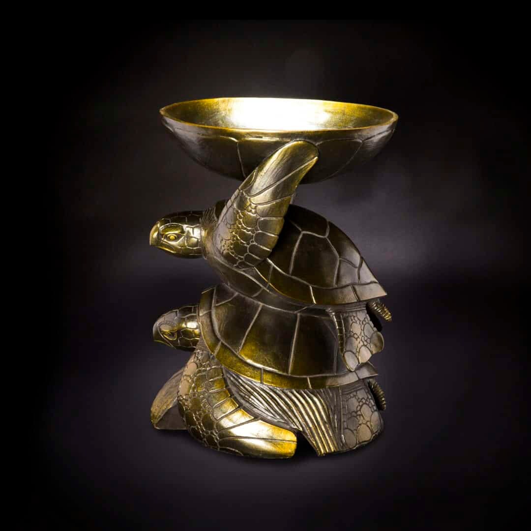 Stacking Turtles Wooden Sculpture - Etsy