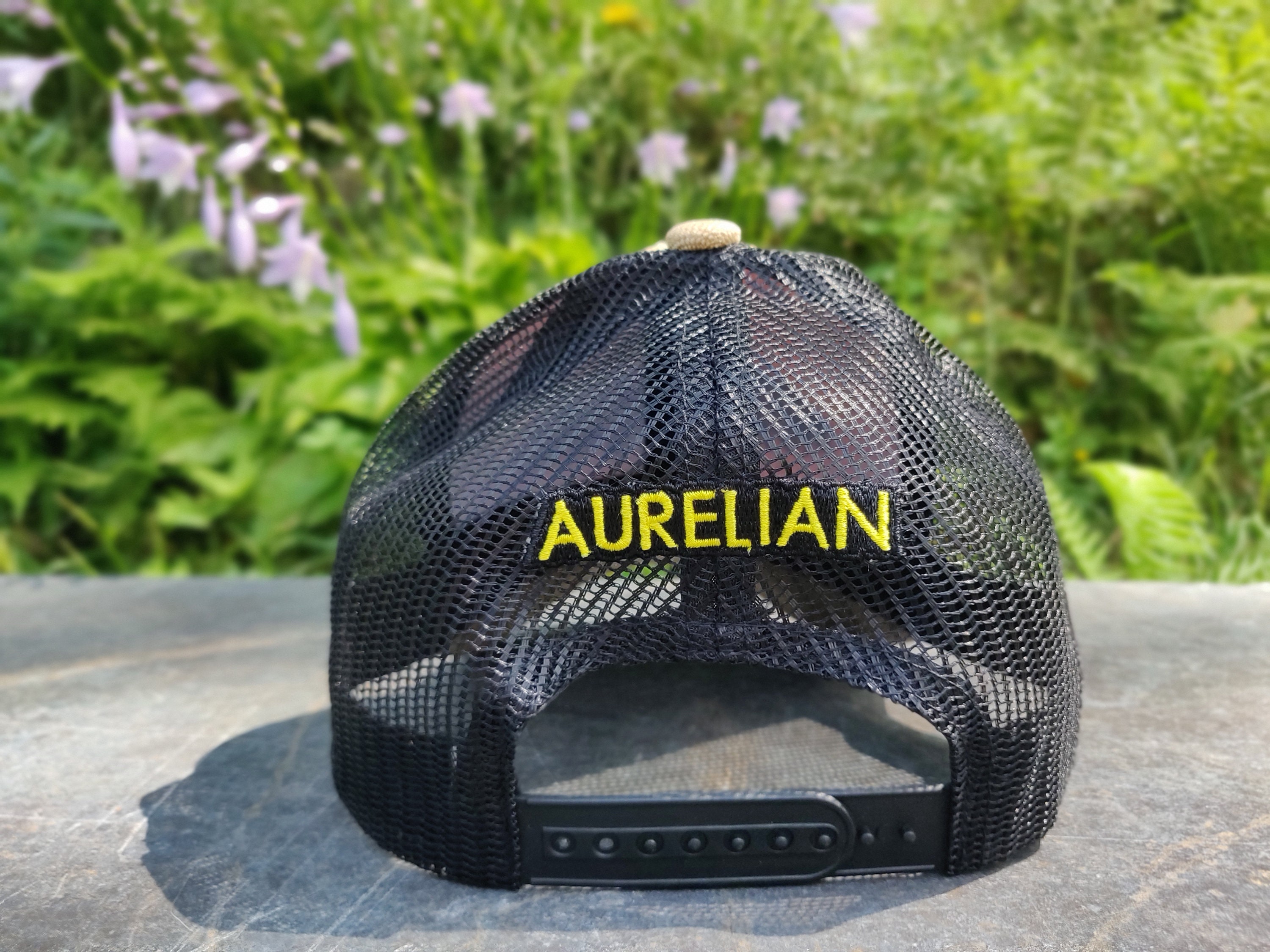 Barn Owl Hemp Trucker Hat, Hemp Baseball Cap With Adjustable Snap ...