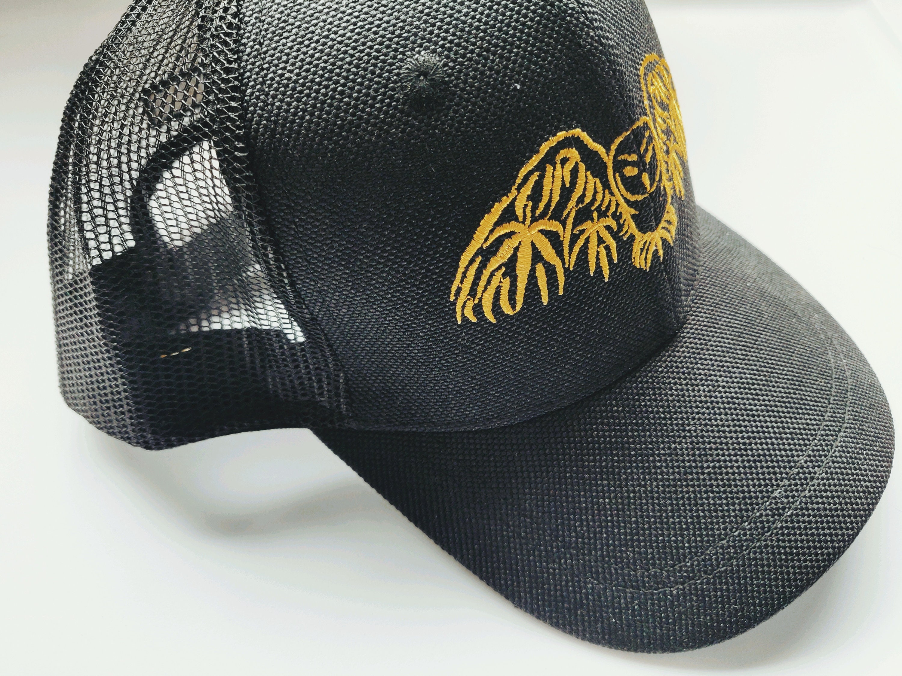 Barn Owl Hemp Trucker Hat, Hemp Baseball Cap With Adjustable Snap ...