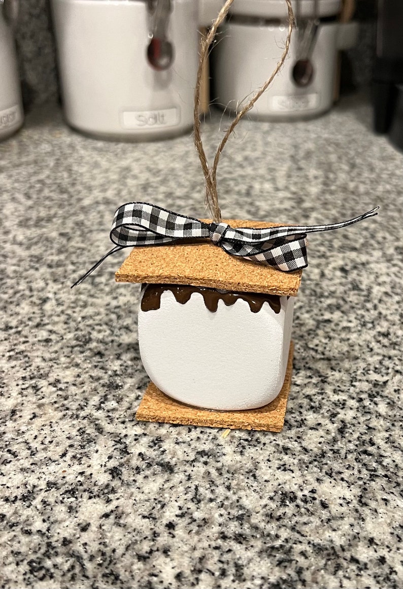 Smores Christmas Ornament - Etsy
