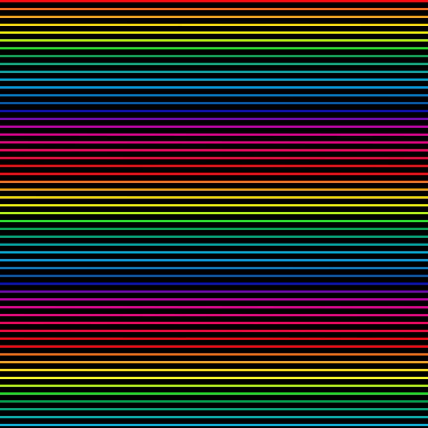 Rainbow Line Printed Patterns Adhesive Vinyl Heat Transfer | Etsy