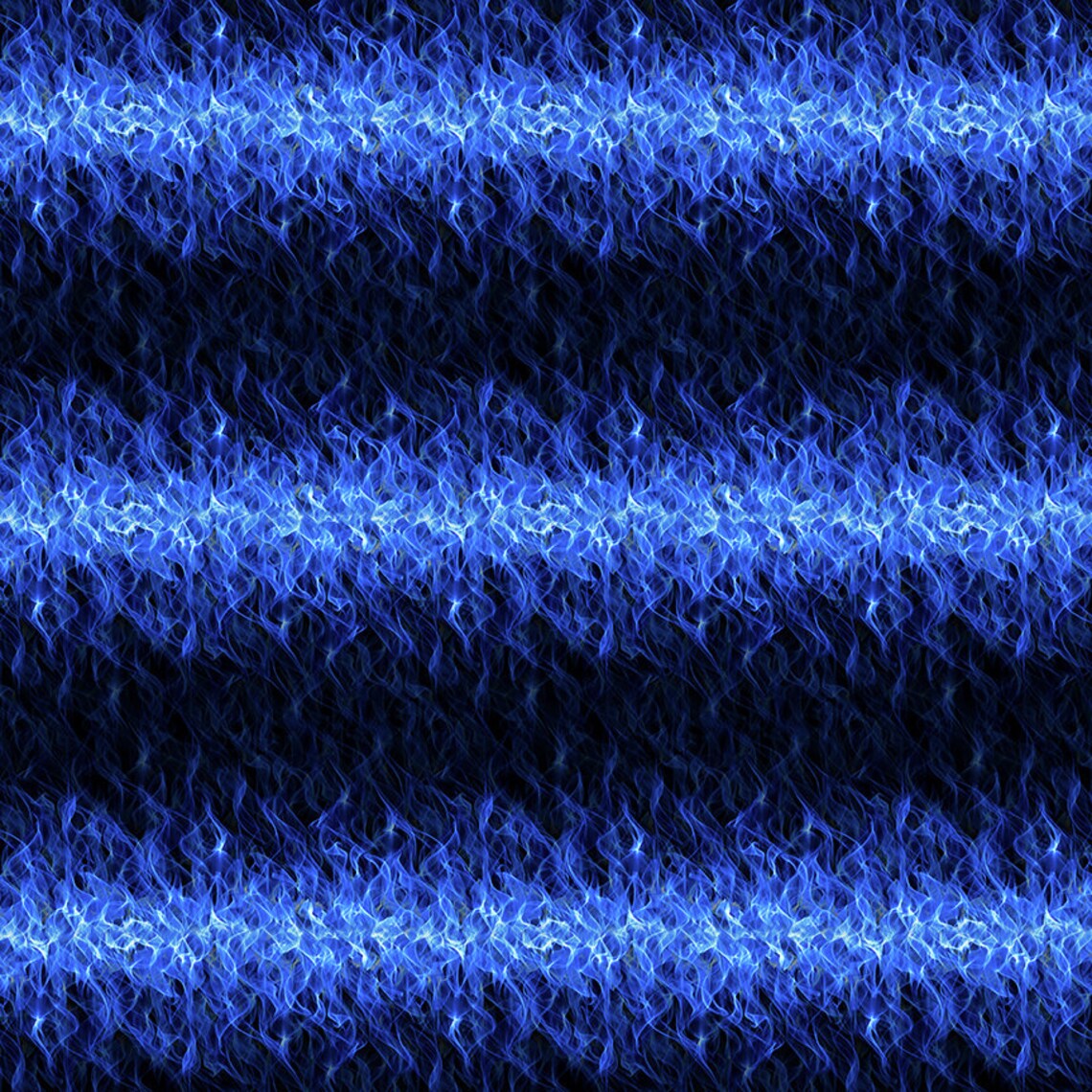 Blue Fire Pattern Printed Patterns Adhesive Vinyl Heat - Etsy