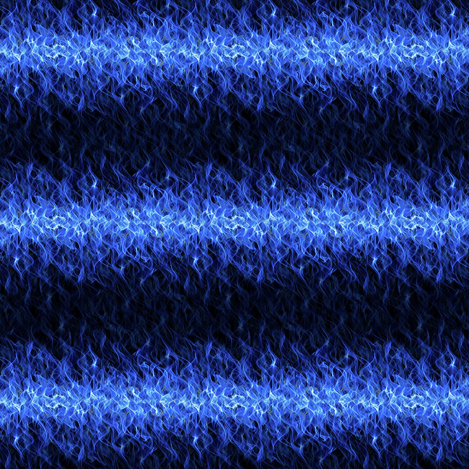 Blue Fire Pattern Printed Patterns Adhesive Vinyl Heat - Etsy