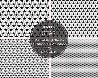 Patterned Vinyl, Diagonal Stripes Printed Vinyl, Adhesive Vinyl, Heat ...