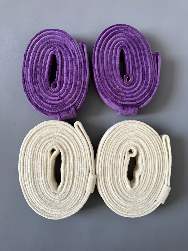 Aerial Straps Loops in Velvet, 2 Pcs, Circus Loops for Aerial ...