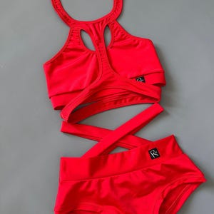 Pole Dance Outfit, Harness Shorts and Top, Pole Dance Wear, Fitness Top ...