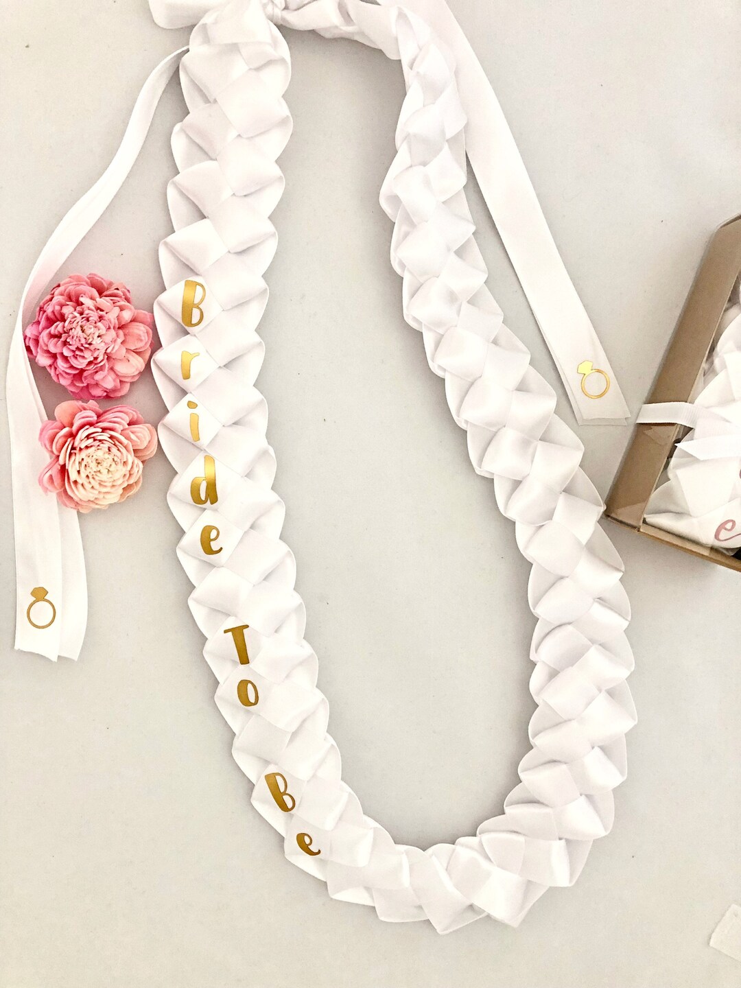 Bride to Be Lei Bride to Be Sash Bridal Shower Sash - Etsy