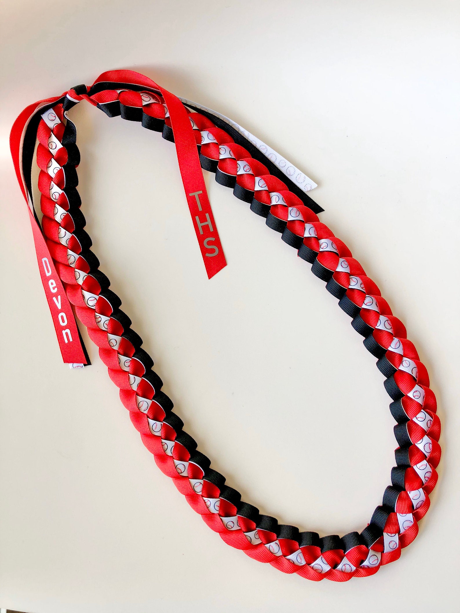 BASEBALL Ribbon Lei/senior Night Gift - Etsy