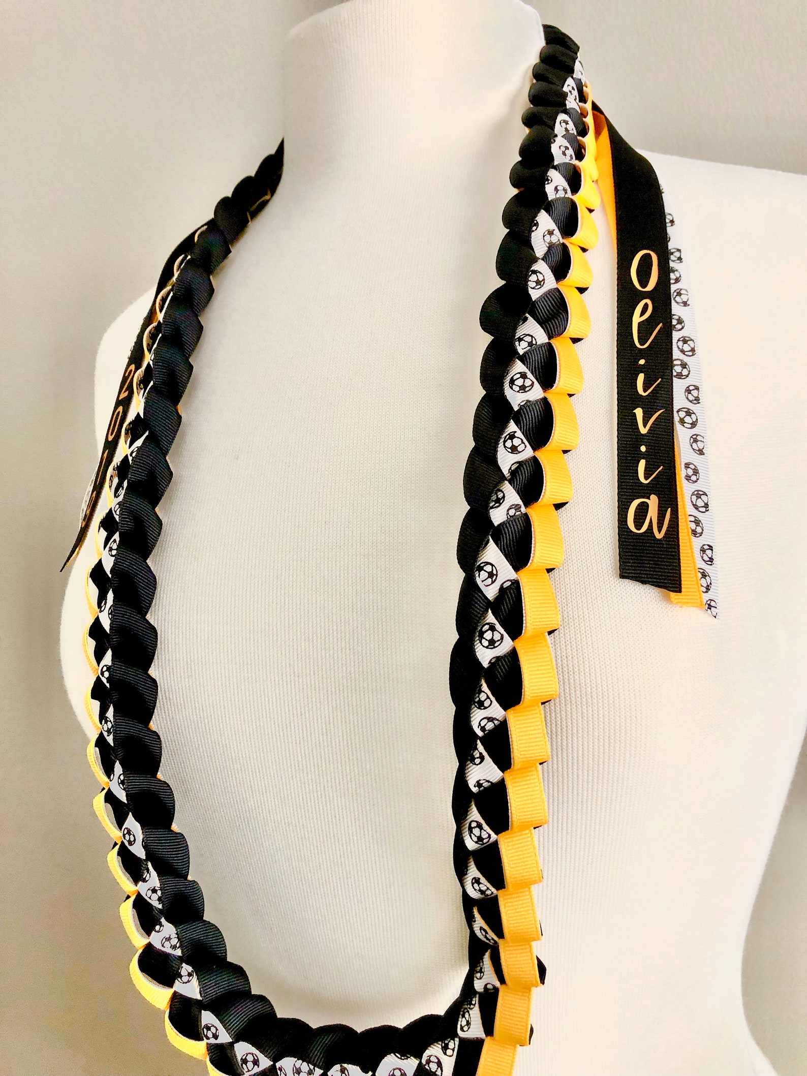 SOCCER Ribbon Lei/senior Night Gift - Etsy