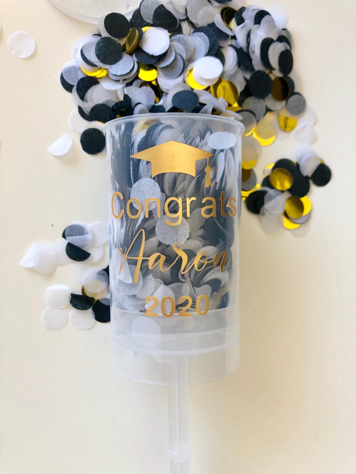 Graduation Confetti Popper - Money Gift Holder - Etsy