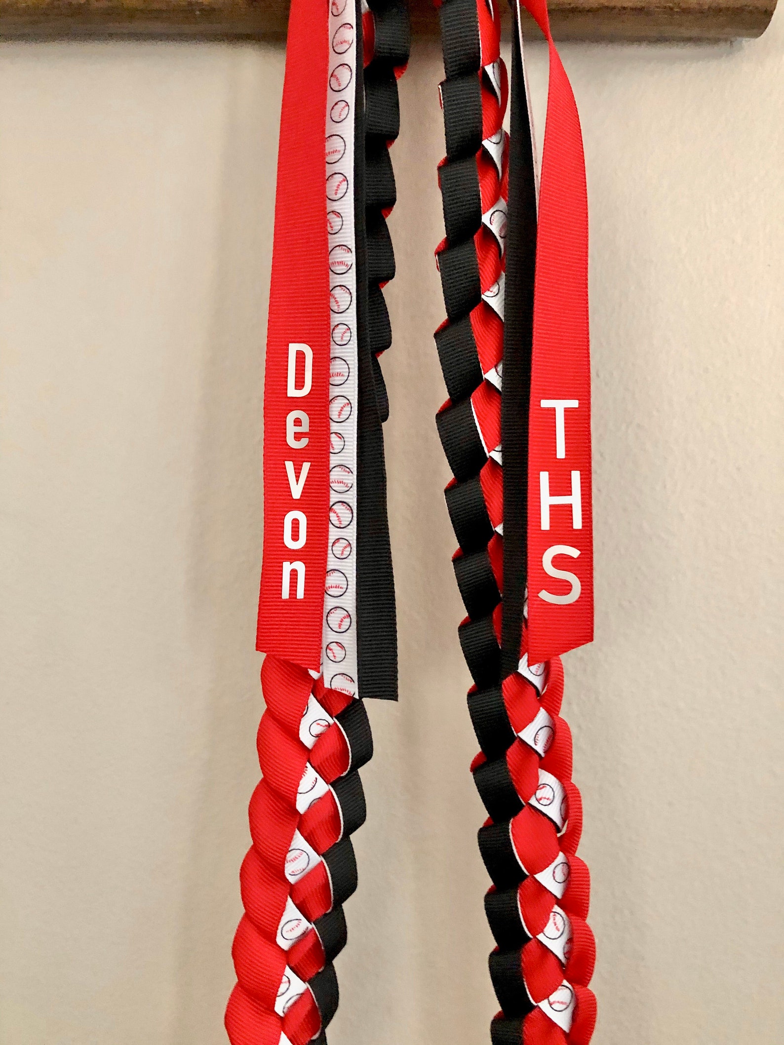 BASEBALL Ribbon Lei/senior Night Gift - Etsy