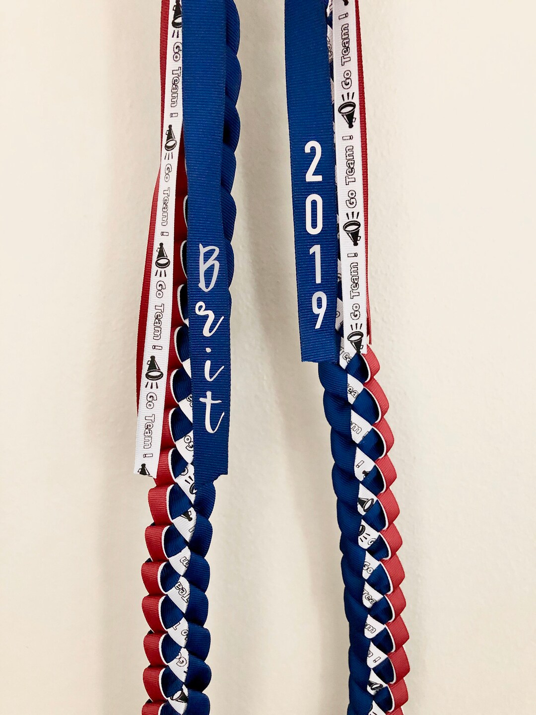 CHEER Ribbon Lei/senior Night Gift - Etsy