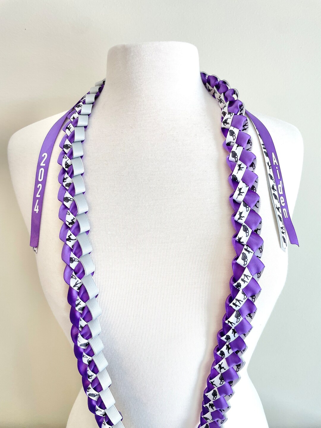 TRACK AND FIELD Ribbon Lei/senior Night Gift - Etsy