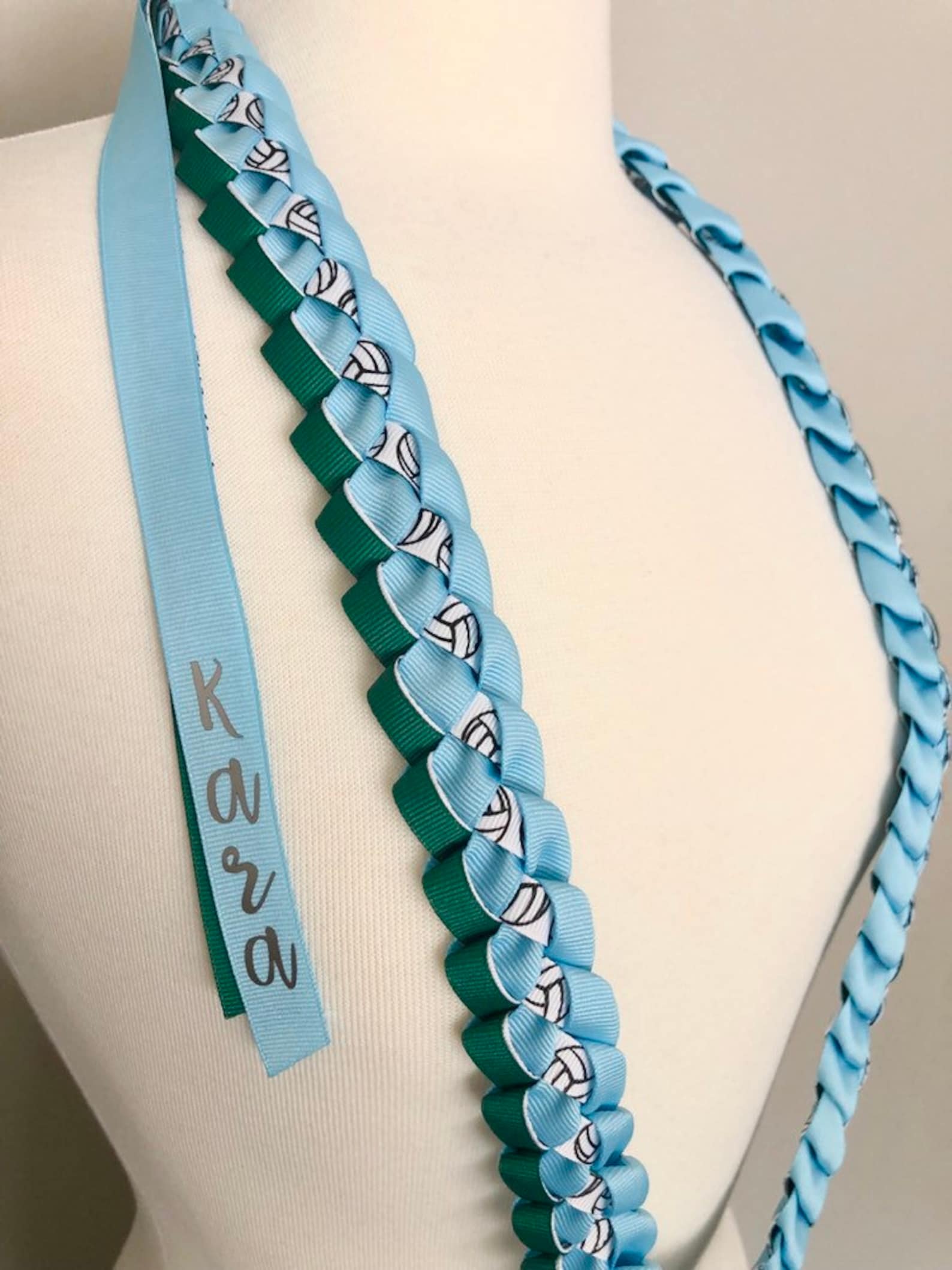 VOLLEYBALL Ribbon Lei/senior Night Gift - Etsy