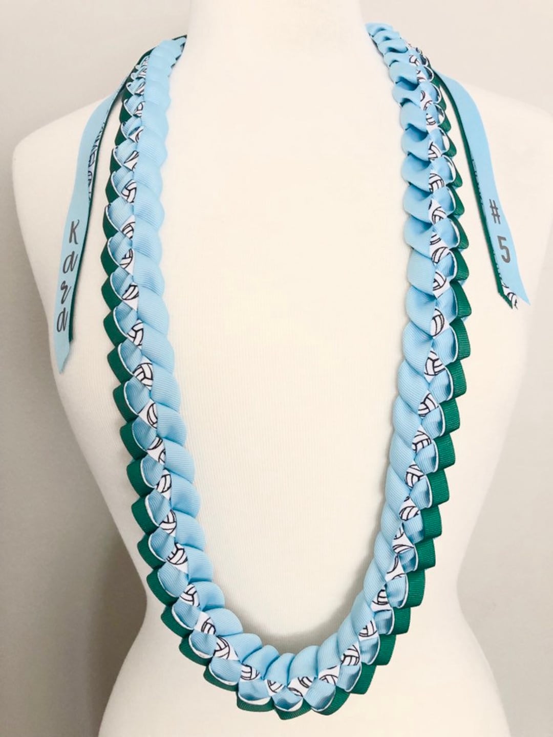 VOLLEYBALL Ribbon Lei/senior Night Gift - Etsy