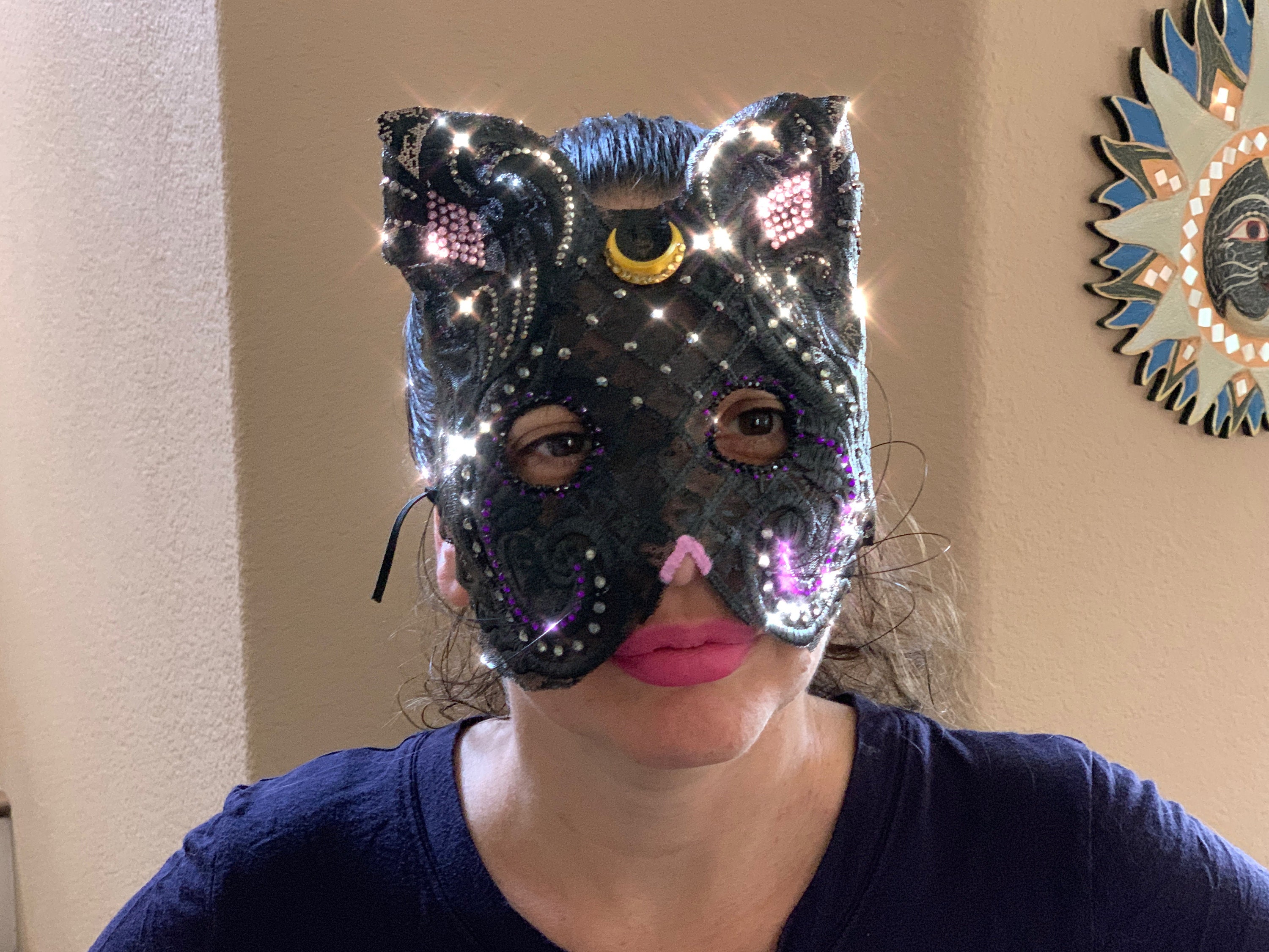 Luna Cat Mask Sailor Sailor Moons Cat Luna Black Cat Mask - Etsy
