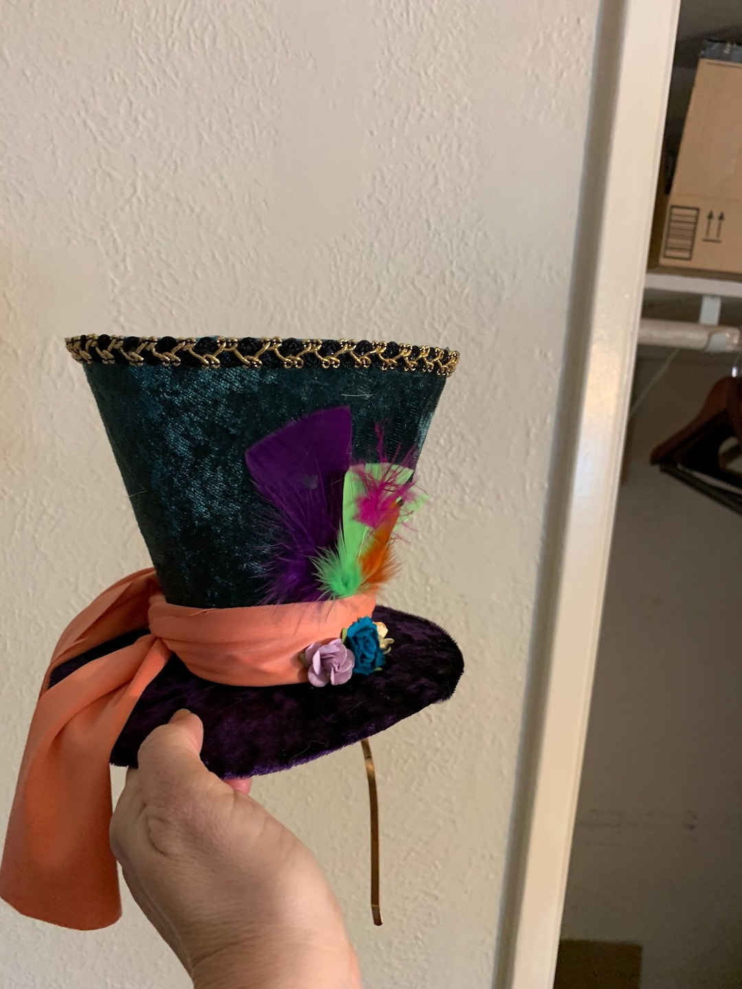Mini Mad Hatter Hat From Alice and Wonderland Tim Burton\johnny Depp ...