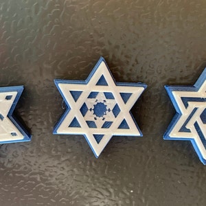 Star Fridge Magnets, Star of David Magnets, Stars Magnets, Magnets ...