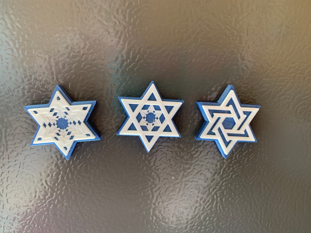 Star Fridge Magnets, Star of David Magnets, Stars Magnets, Magnets ...