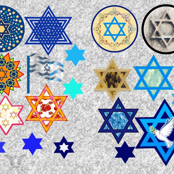 Star of David Necklace - Etsy