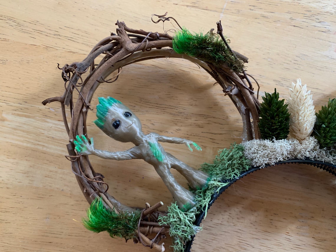 Groot Mickey Mouse Ears Teen Groot Ears - Etsy