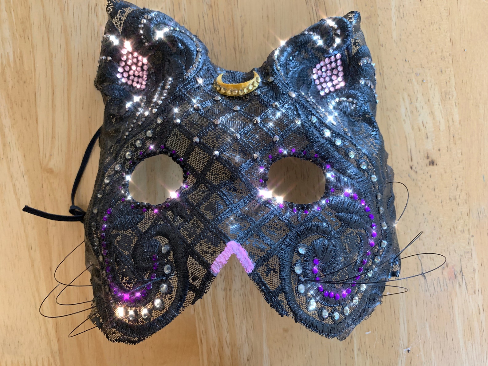 Luna Cat Mask Sailor Sailor Moons Cat Luna Black Cat Mask - Etsy