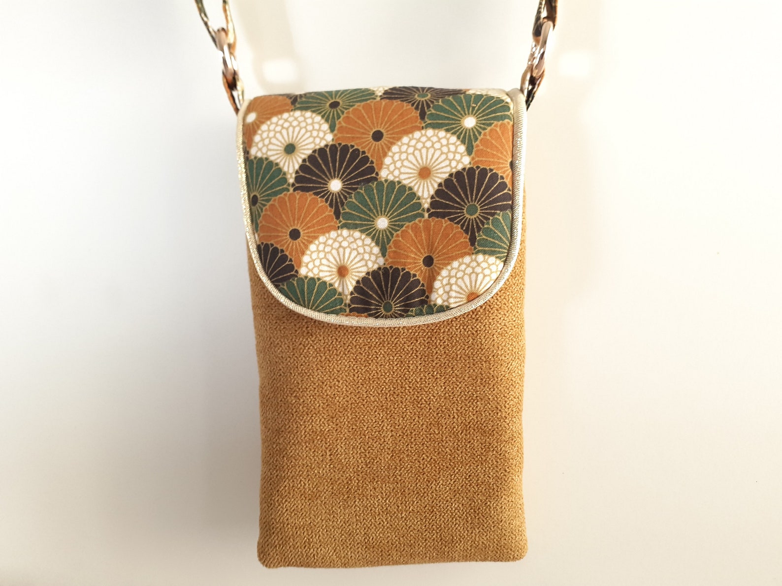 Pochette téléphone portable avec bandoulière reglable pour - Etsy France