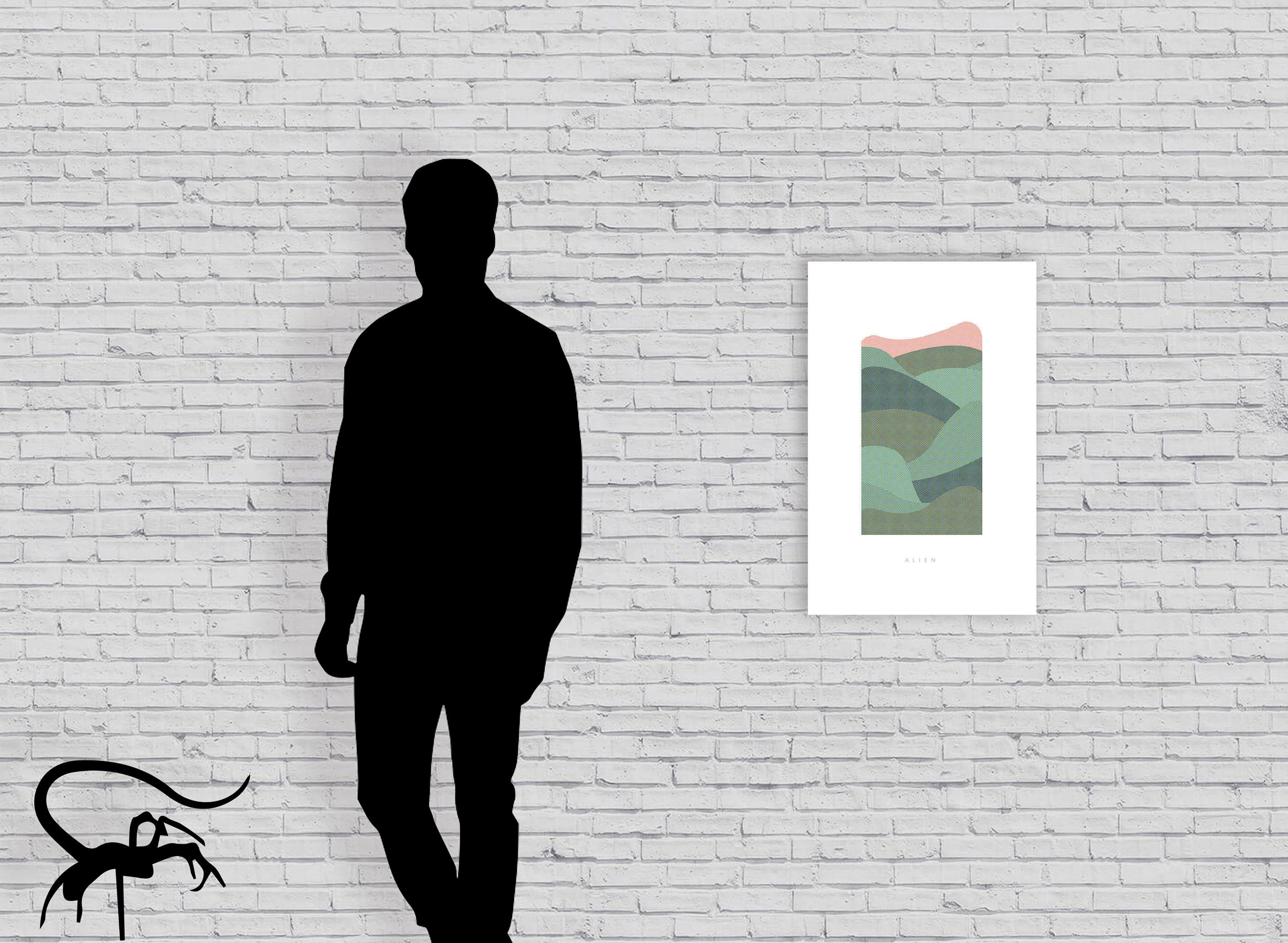 Alien Xenomorph Egg Minimalist Poster - Etsy