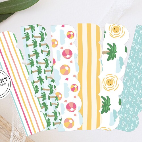 Summer Classroom Bulletin Board Border Printable Bulletin - Etsy