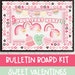 Sweet Valentine Bulletin Board Kit Bulletin Board Borders, Decor ...