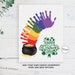 St. Patrick's Day Rainbow Handprint Craft | Rainbow Handprint Art | Pot ...