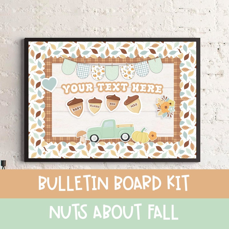 Fall Bulletin Board - Etsy