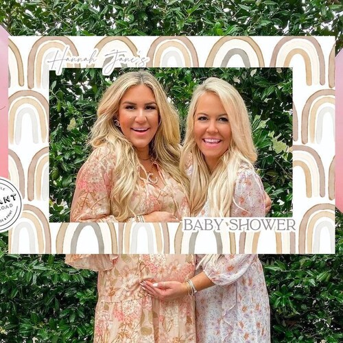 Boho Baby Shower Photo Booth Frame Photo Booth Frame for | Etsy