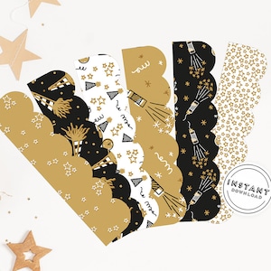 New Years Classroom Bulletin Board Border | Printable Bulletin Board ...