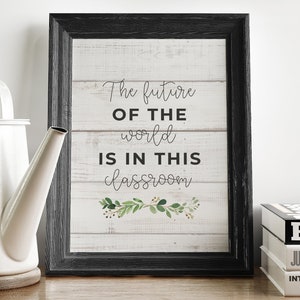 Teaching Poster | Classroom Poster | Student Poster | Farmhouse ...