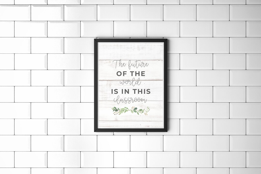 Teaching Poster | Classroom Poster | Student Poster | Farmhouse ...