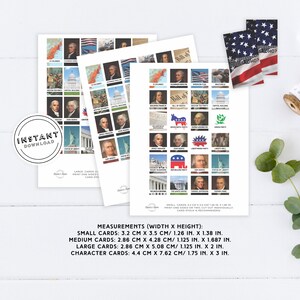 US Government Guess Who Printable Template | Gather Round Homeschool ...