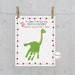 Dinosaur Valentine's Day 1 Handprint Keepsake Dino Handprint Art ...