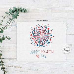 Fourth of July Handprint Craft | 4th of July Fireworks Handprint Art ...