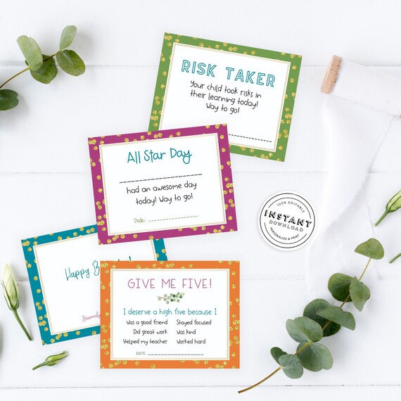 Encouraging and Uplifting Classroom Notes Teacher | Etsy